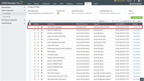 Create Profiles To Audit Exchange Online Mailboxes