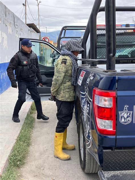 Hombre Fue Detenido Por Sospechoso En La Colonia Los Cedros De Monclova