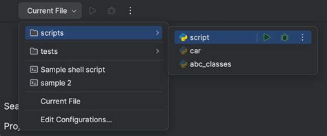 Run Debug Configurations Pycharm Documentation