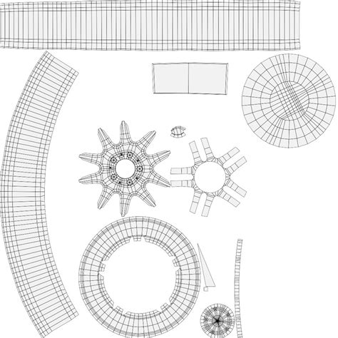 3d Model 17 Inch Wheel Turbosquid 1977428