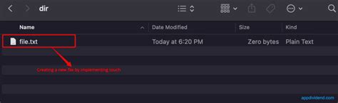 how to implement touch using python
