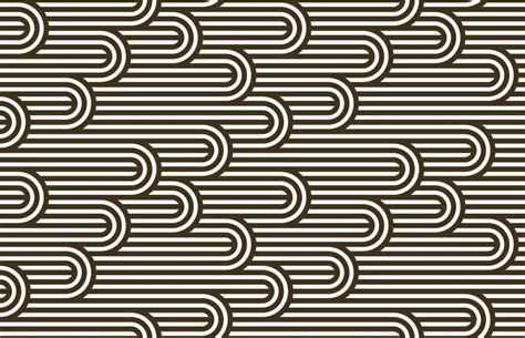 Linear Seamless Background With Twisted Lines Vector Image