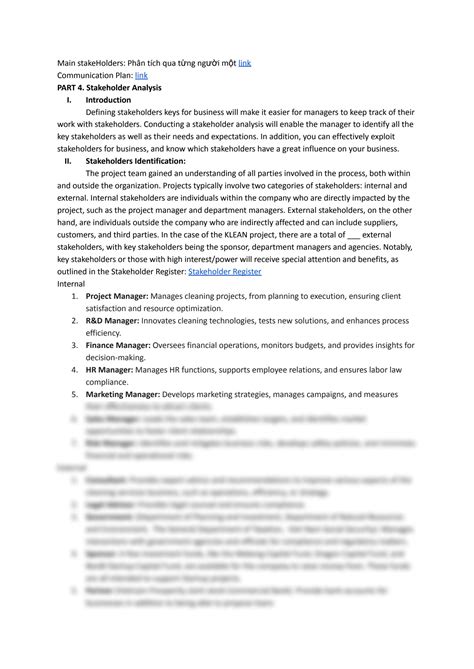 SOLUTION Stakeholders Identification Studypool