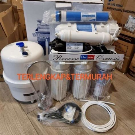 Promo Mesin Reverse Osmosis Ro Micron 100gpd Filter Air Minum 100