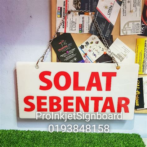 Signage Open Close Papan Tanda Open Close Signage Acrylic Signage