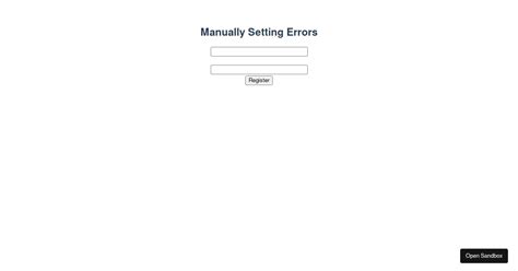 Veevalidate 30 Manually Setting Errors Codesandbox