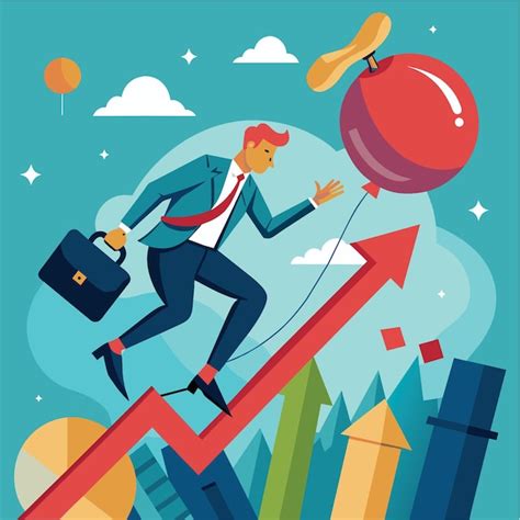 Premium Vector Stagflation Economic Slow Down Or Recession While