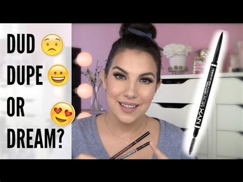 Dud Dupe Or Dream Product Nyx Micro Brow Youtube