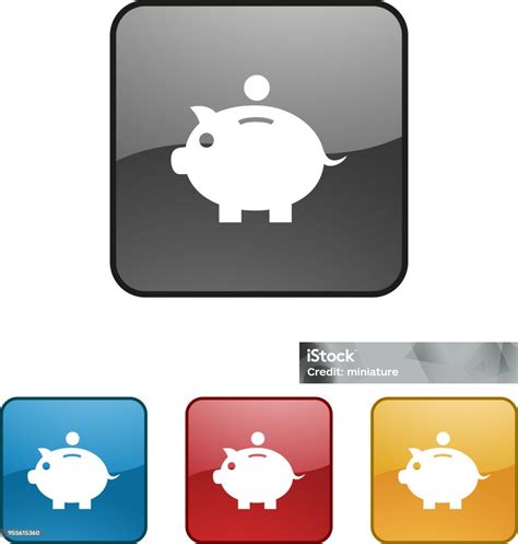 儲錢罐圖示向量圖形及更多互聯網圖片 互聯網 信息圖形 儲蓄 Istock