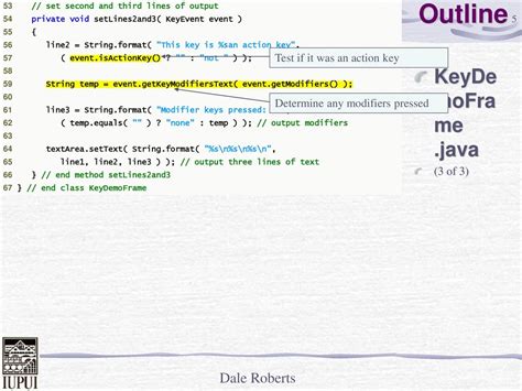 Gui Programming Using Java Key Events Ppt Download