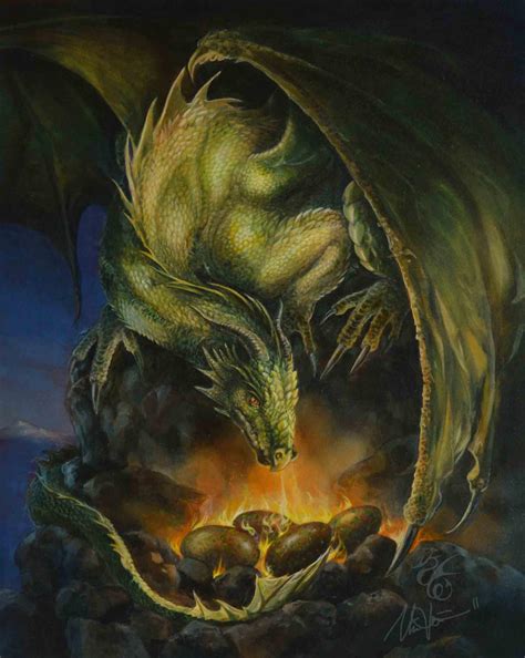 Nesting Dragon By Fabeltier On Deviantart