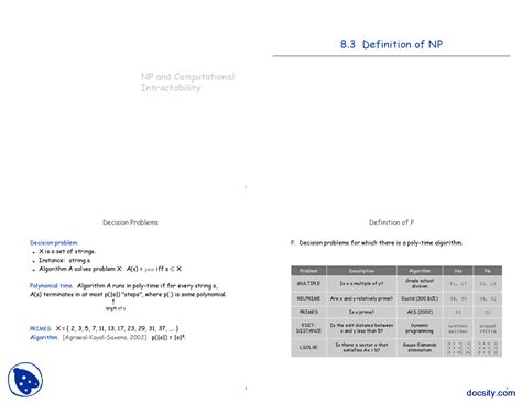 Np And Computational Intractability Representation Of Data And Algorithm Consrtuction Lecture