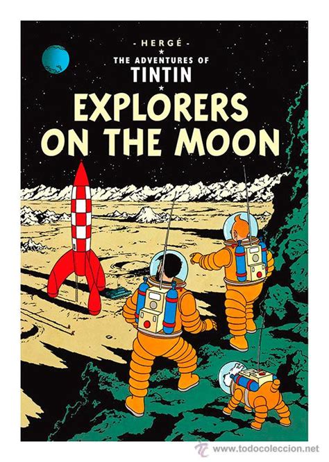 Tintin Aterrizaje En La Luna Explorers On The Vendido En Venta