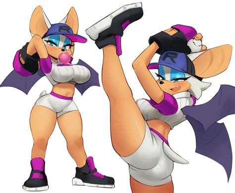 Woolrool Rouge The Bat Sonic The Hedgehog Sonic Series 1girl