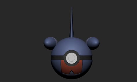 Pokemon Gible Gabite Garchomp Pokeball 3d Model 3d Printable Cgtrader