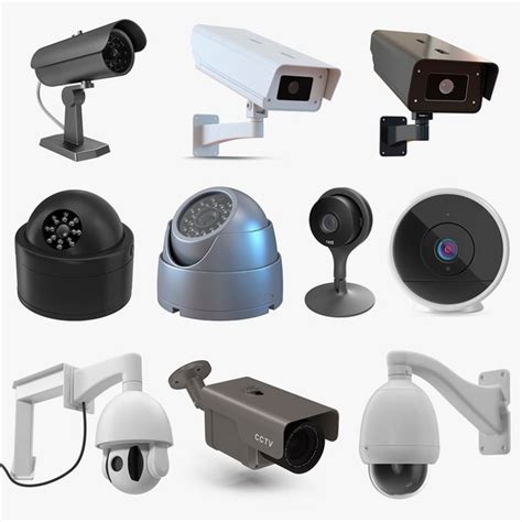 Cctv Cameras 5 3d Model Turbosquid 1446326