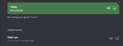 Rpc Not Loading Into Discord Issue Purpl F X Tidal Discord Rich