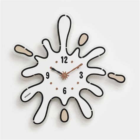 Odd Shaped Analog Silent Wall Clock For Livingroombedroom Gullei In 2025 Wall Clock Wall