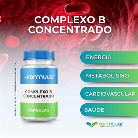 Complexo B Concentrado Vitaminas Essenciais Sem Engordar