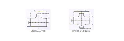Technical Info Unequal Tee And Cross