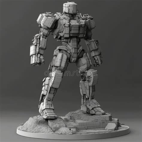 Clashing With A Mech With An Open Cockpit A Scratched Sci Fi Mech