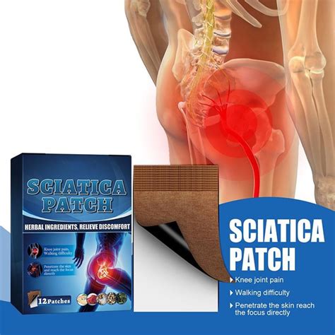 Natural Sciatica Pain Relief Patches 12pcspack Wish