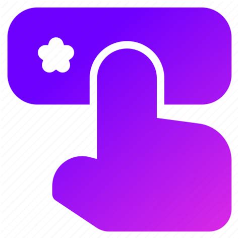 Hand Password Ui Passkey Security Icon Download On Iconfinder
