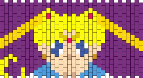 Sailor Moon Cuff Pony Bead Patterns Characters Kandi Patterns For