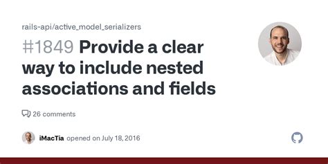 Provide A Clear Way To Include Nested Associations And Fields · Issue