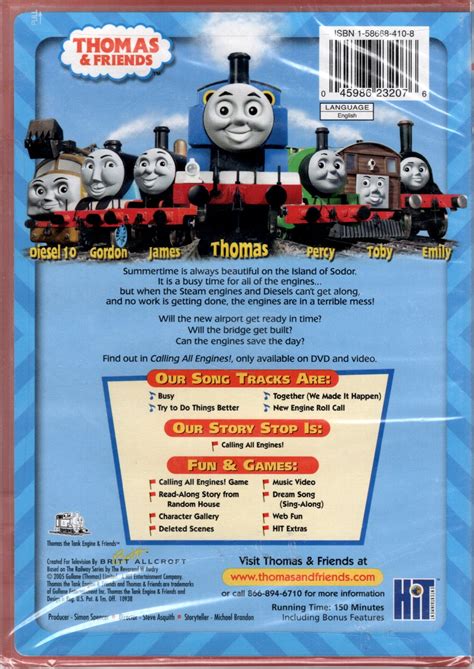 Thomas The Tank Engine Dvds
