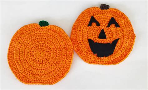 Crochet Pumpkin Hot Pad Pattern
