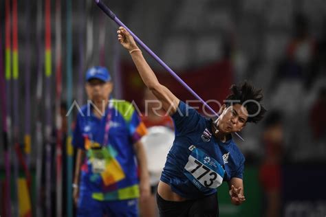 Atletik Lempar Lembing Putri Final Antara Foto