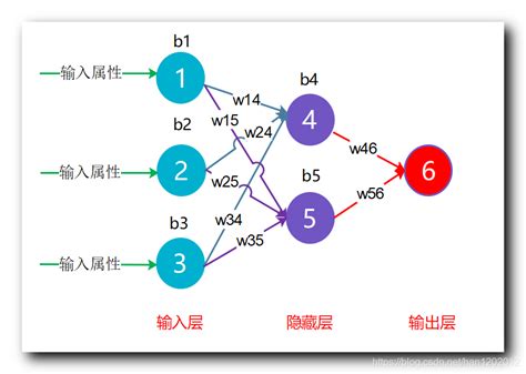 【数据挖掘】神经网络 后向传播算法 向前传播输入 案例计算分析 网络拓扑 输入层计算 隐藏层计算 输出层计算 输入层隐藏层