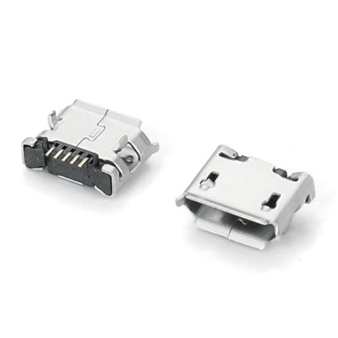 Micro Usb 2 0 Type B Pcb Board Smt 5 Pin Female Usb Port Shenzhen Qiweiyuan Electronic Co Ltd