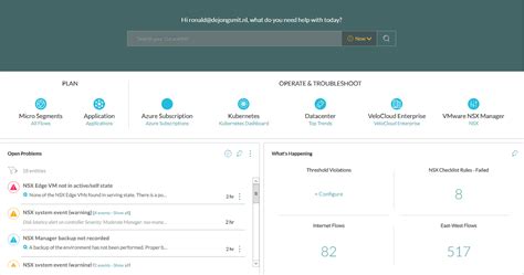 Vrealize Network Insight Cloud Installation And Configuration My