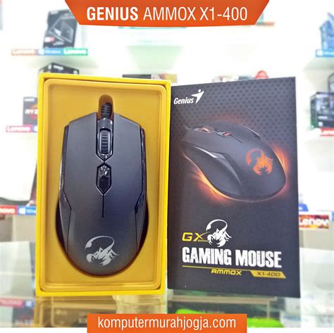 🛒 Mouse Gaming Genius Ammox X1 400 Ascomputer Jogja