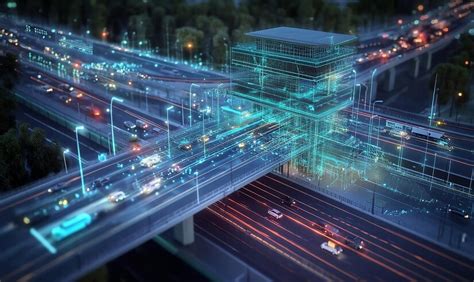 Smart Traffic Management System Using Realtime Data Premium Ai Generated Image