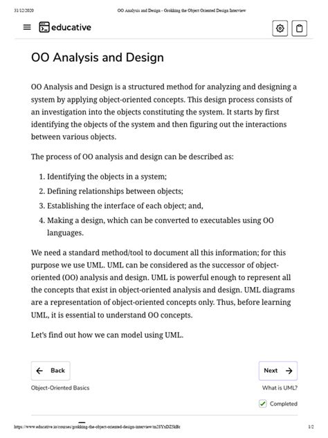 2 Oo Analysis And Design Grokking The Object Oriented Design