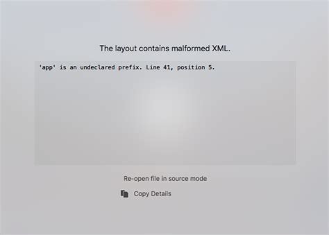 App Is An Undeclared Prefix In Axml · Issue 177 · Baseflowlottiexamarin · Github
