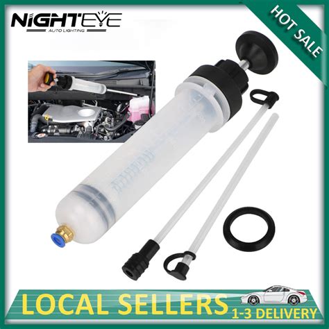 Car Oil Fluid Extractor Gear Manual Oil Fluid Transfer Pump 200cc