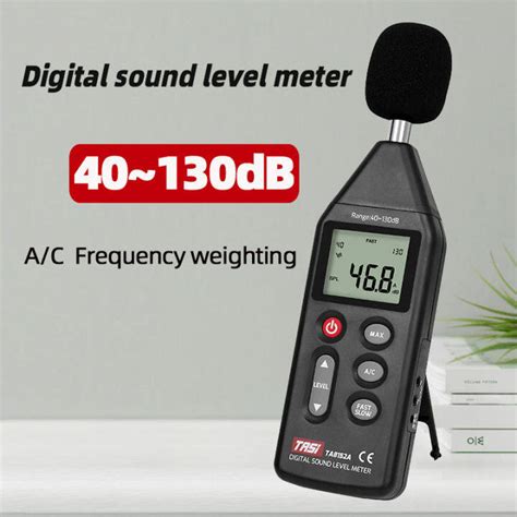 Handheld Digital Sound Level Meter TA8152A Noise Meter 40 130dB Audio Sound Level Meter Decibel