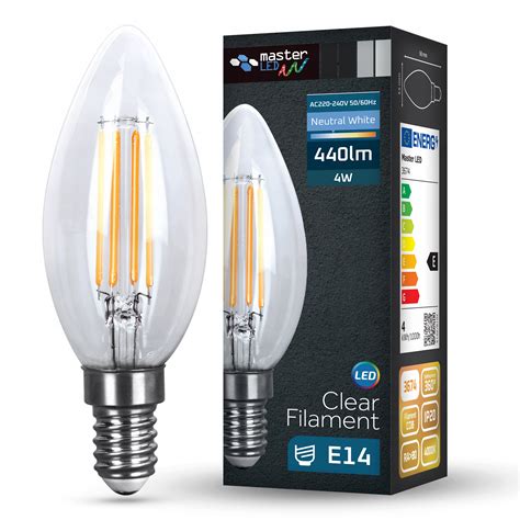 Żarówka Led E14 Filament Edison Retro Ozdobna 4w 3674 • Cena Opinie