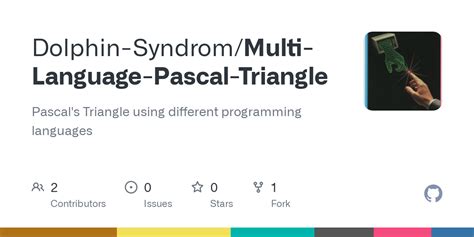 github dolphin syndrom multi language pascal triangle pascal s