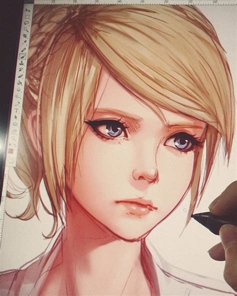 「wip ルナフレーナ様ファイナルファンタジー Finalfantasyx」magion Lovunのイラスト