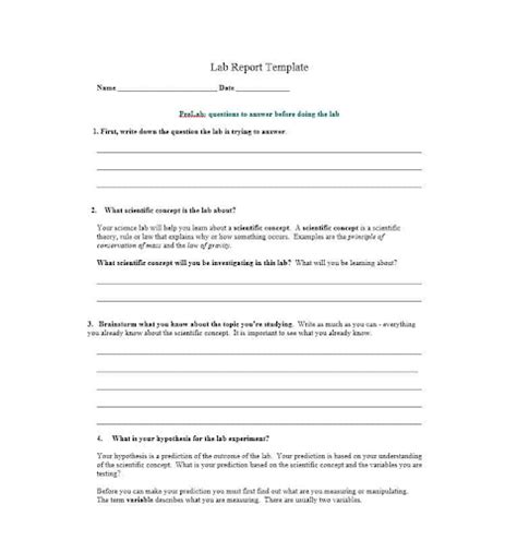 Chemistry Form 4 Experiment Report