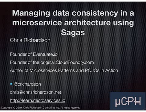 Microcph Managing Data Consistency In A Microservice Architecture