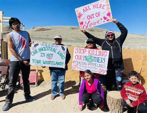 April 13 2021 Native Americans Converge At Proposed Thacker Pass Lithium Mine Site Source