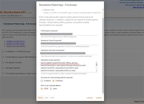 Issue Openid And Offlineaccess While Testing Patient Standlone Full Access Onc Test Suite