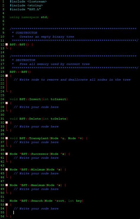 Solved 1 2 3 Include Include Include Bst H 5 Using