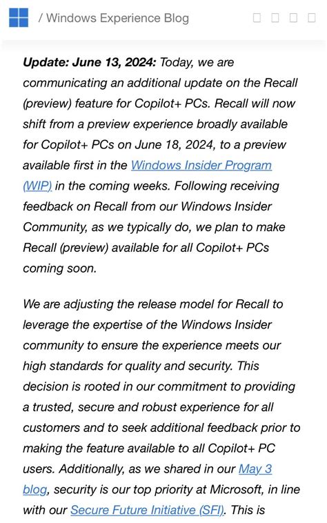 Paolo Fabio Zaino On Linkedin 🚨 Breaking News On June 13th Microsoft Has Announced That The